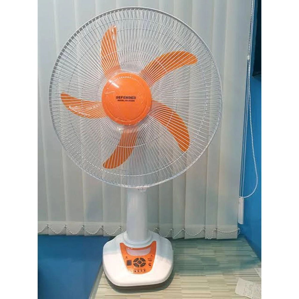 Defender 3936RS 16 inch Rechargeable fan with remote, 12v-4.5Ah Battery ...