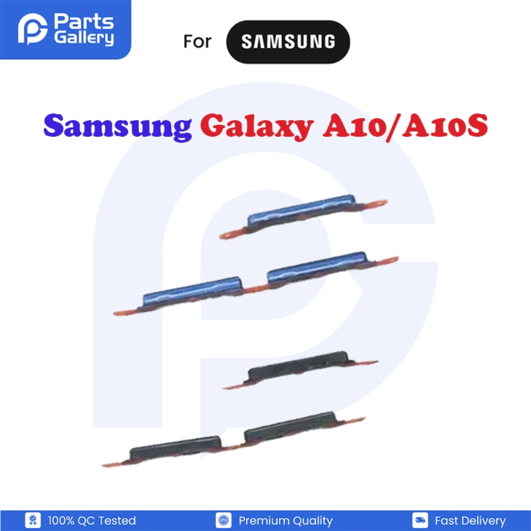 For Samsung Galaxy A10\A10S SIde Volume Button + Power ON / OFF Buttton ...