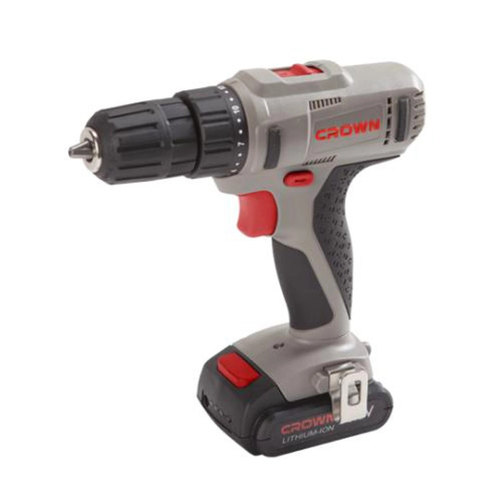 CROWN 14.4v Cordless Drill & Screwdriver 10mm (3/8") Chuck/ CT21055 ...