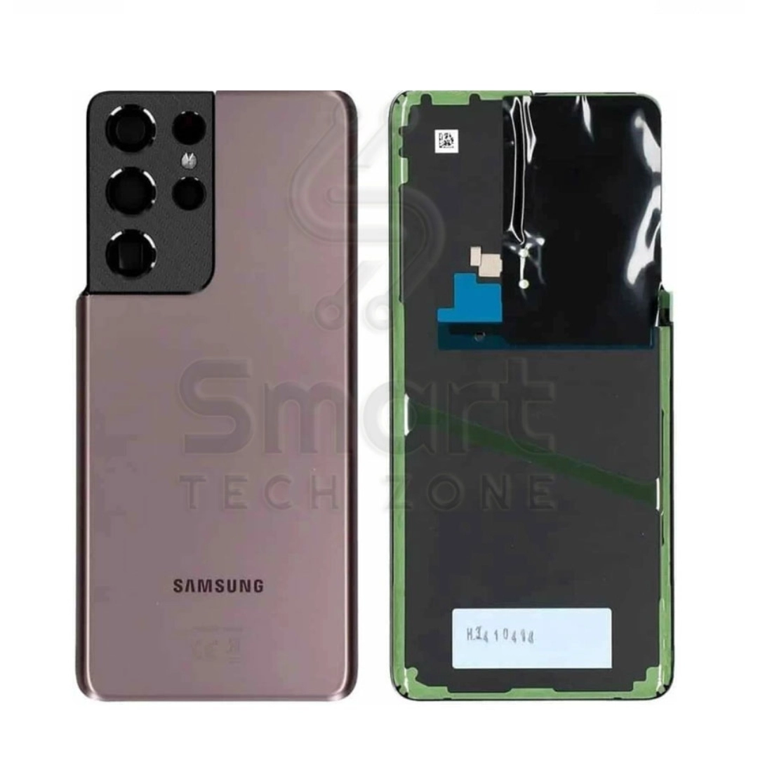 Samsung Galaxy S21 Ultra Back Panel/Backshell/ Casing + Camera Lens ...