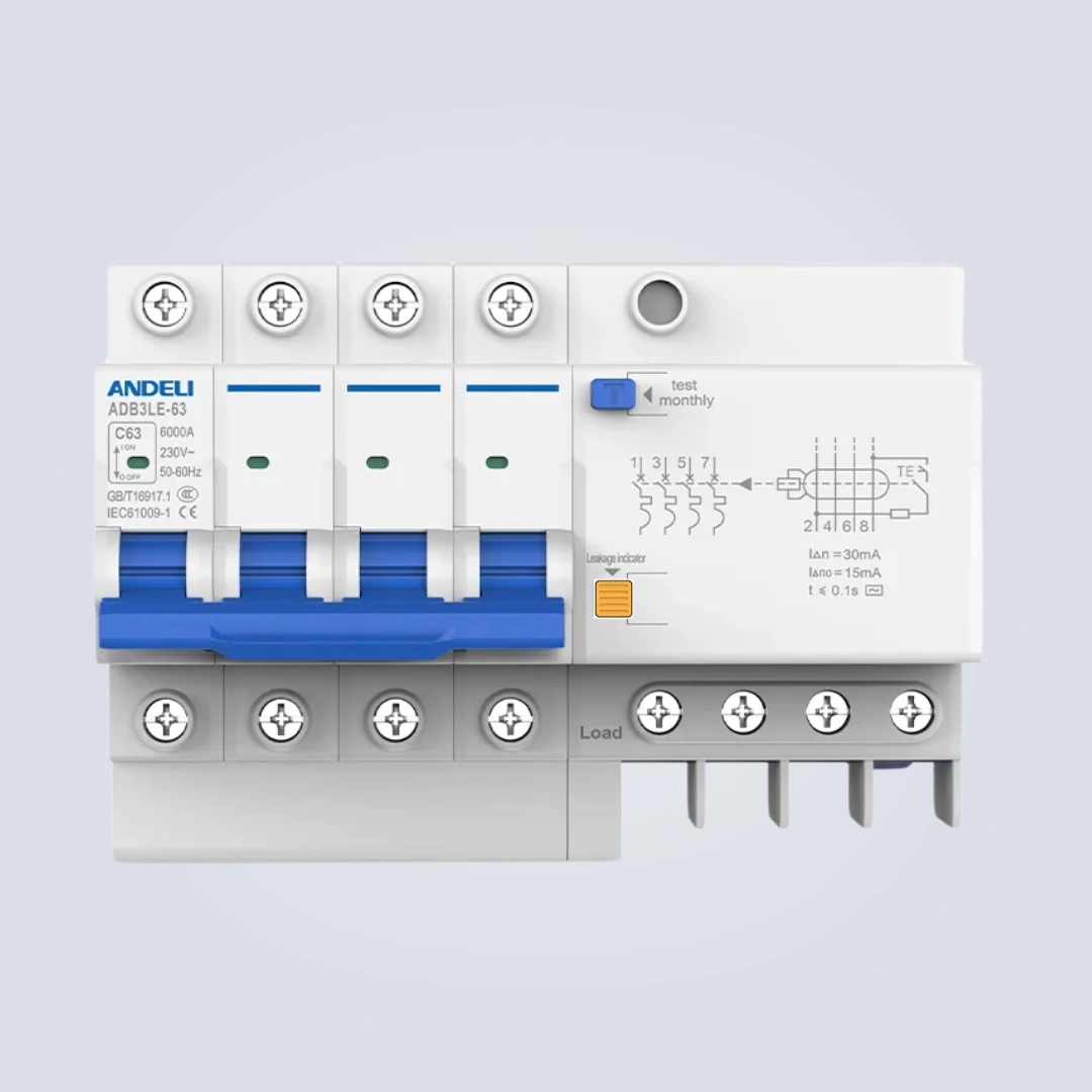 Andeli Residual Current Breaker with Over-current Protection (RCBO ...
