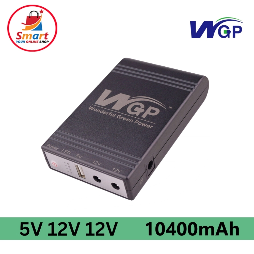 Mini UPS DC UPS for Router 10400mAh - 5/12/12V (Router, Onu, CC Camera ...