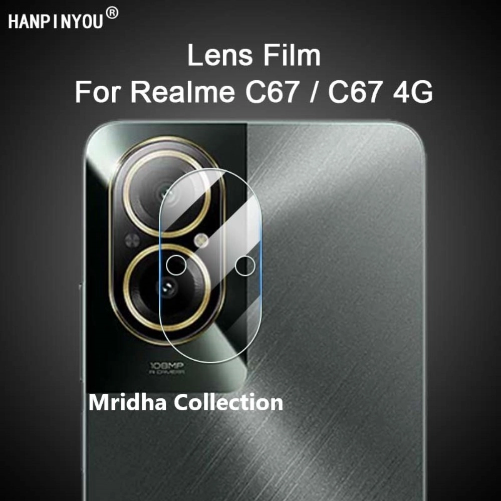 Realme C67 4G (RMX3890) Back Camera Lens Screen Protector Rear Camera ...