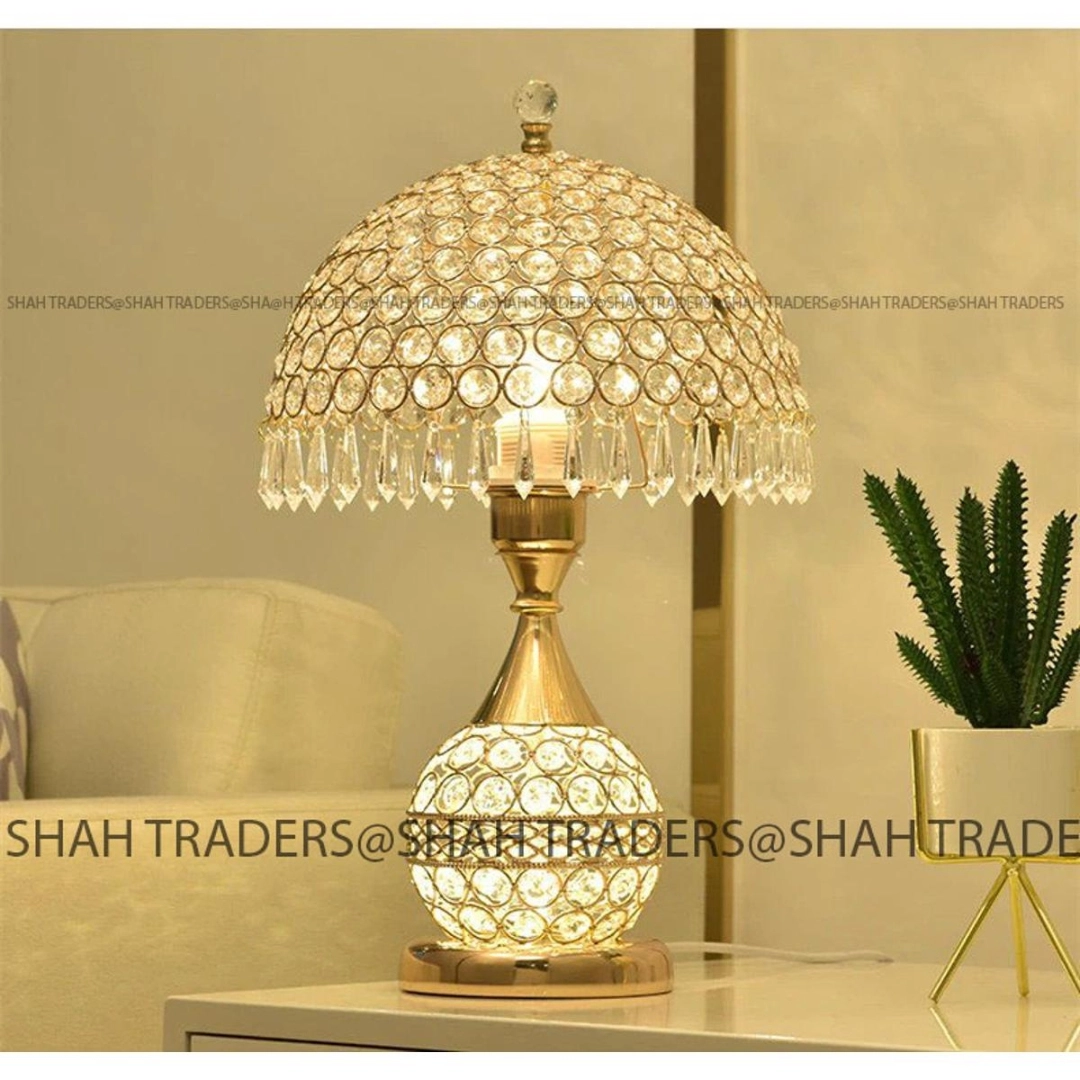 New apple led K9 crystal table lamp led lighting high quality iron desk ...