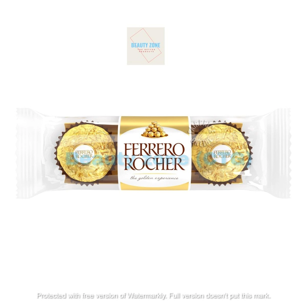 Ferrero Rocher 3Pcs Pack Italy - Chocolate