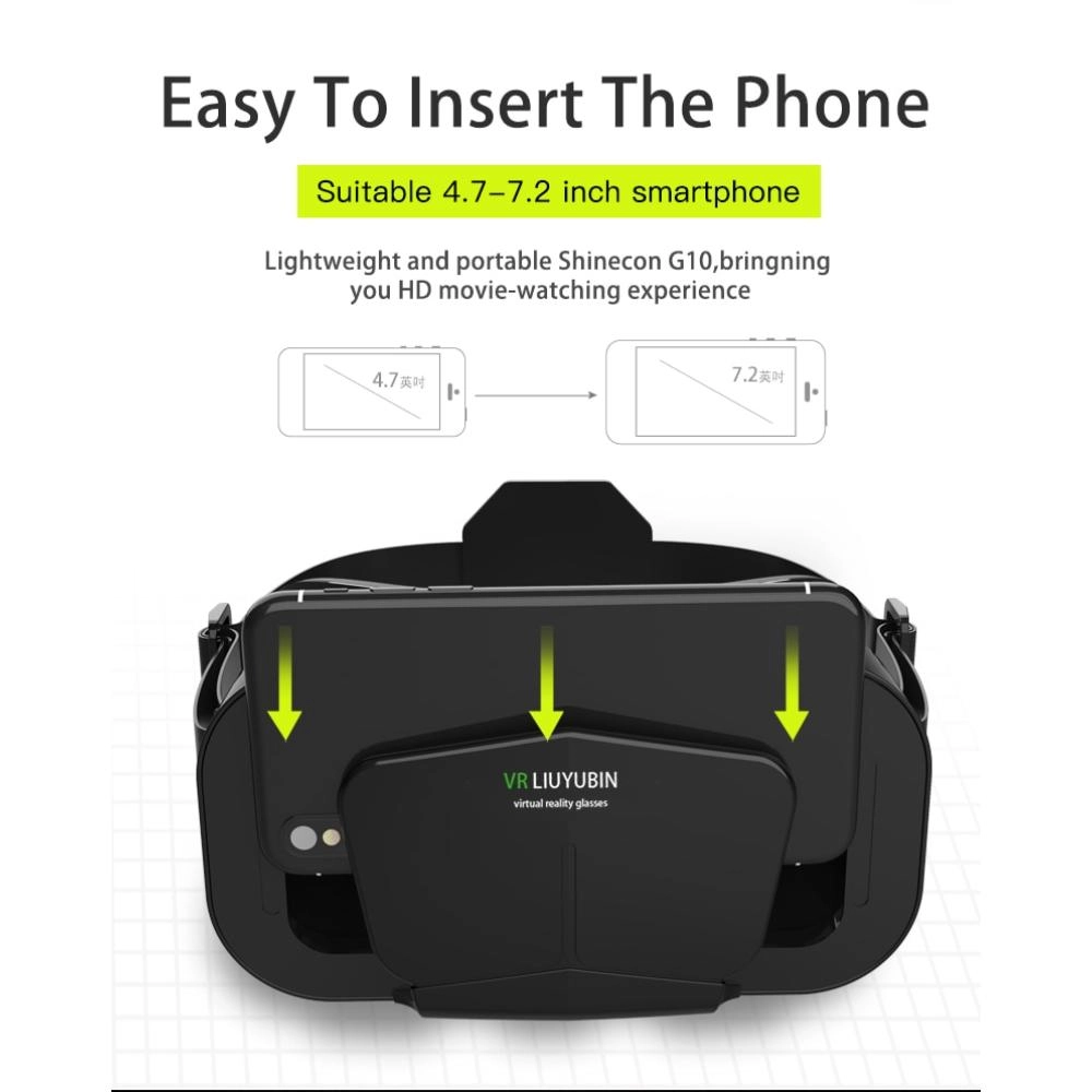 VR Shinecon G10 Standard Edition Gaming Glasses Virtual Reality VR ...