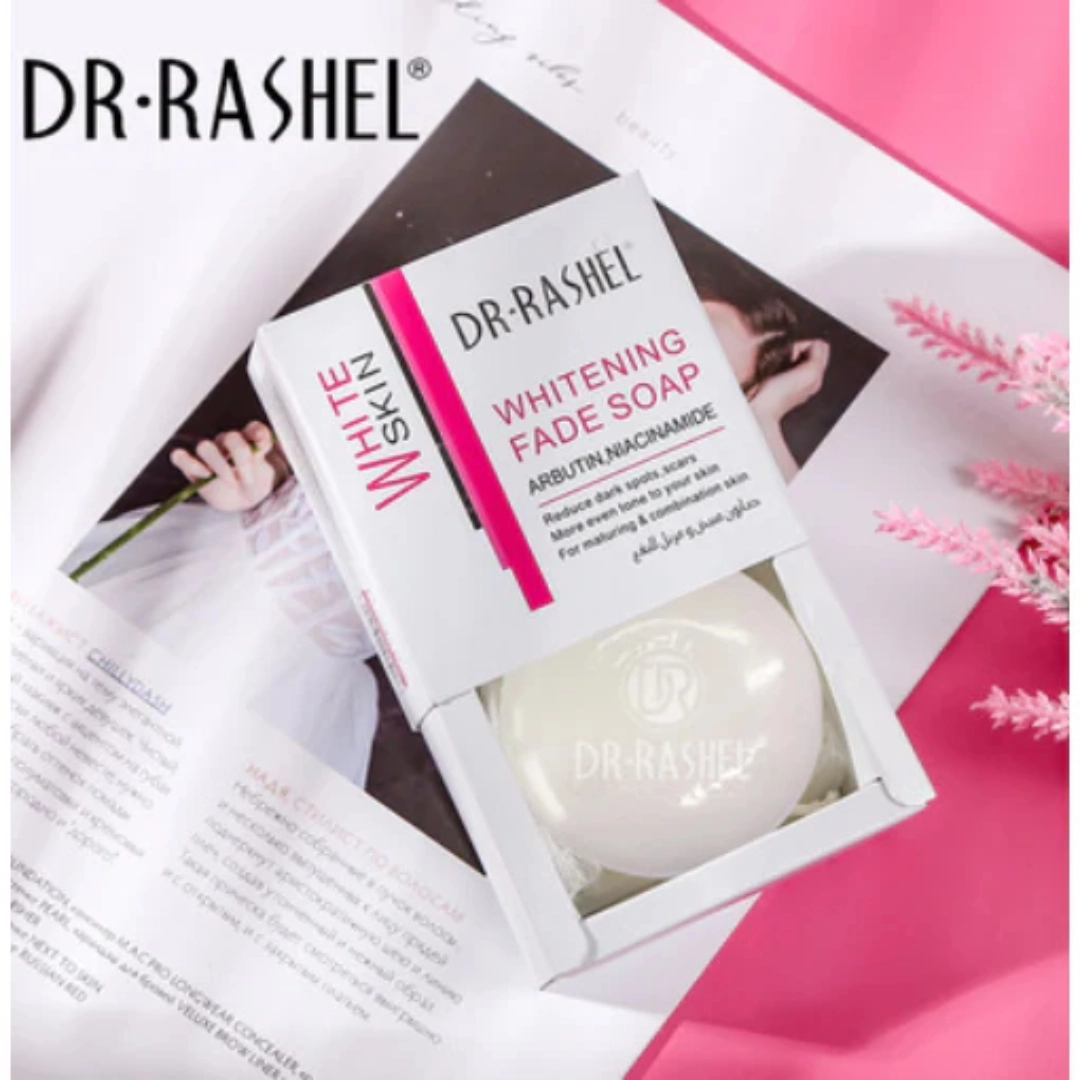 Dr. Rashel White Skin Whitening Fade Soap Arbutin, Niacinamide-100gm