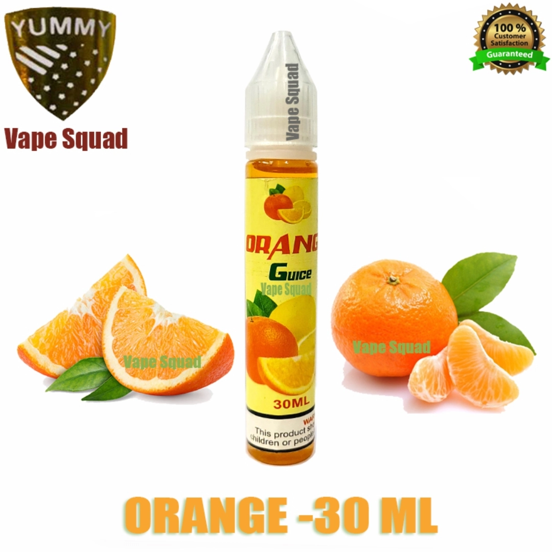 Yummy ORANGE Flavour Electric Device 30ml/3Mg flavor-Lequid for ...