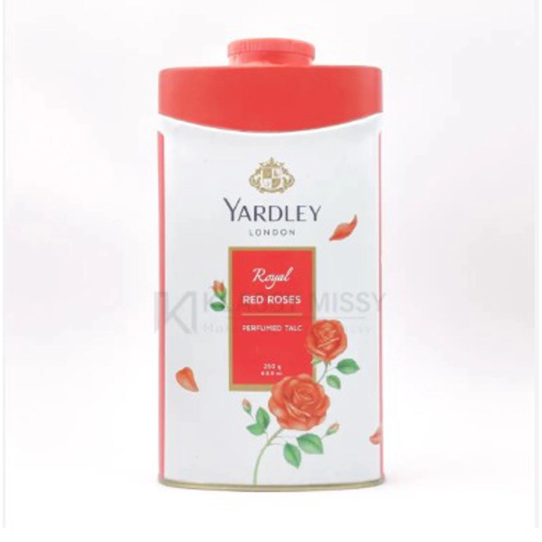 International England product Yardley YOYAL RED ROSES talcum powder ...