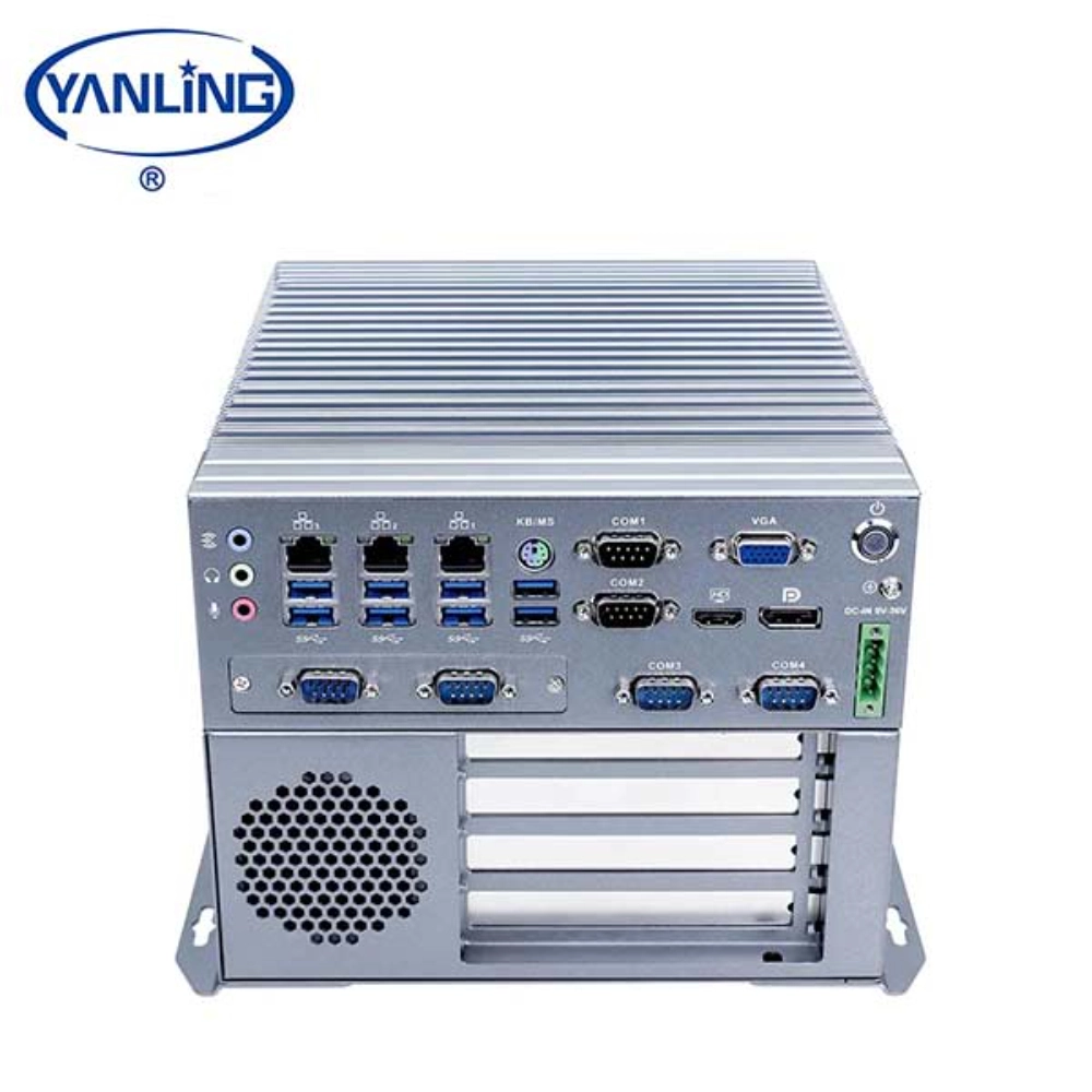 PCIE X16 , PCIE X4 Slot Dual PCI Slot Industrial Embedded Box Mini Pc