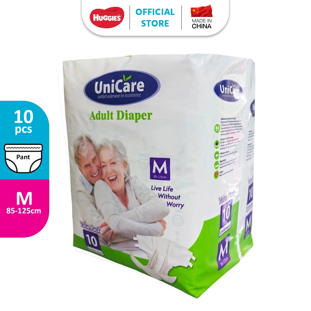 Unicare Adult Diaper- size M-10