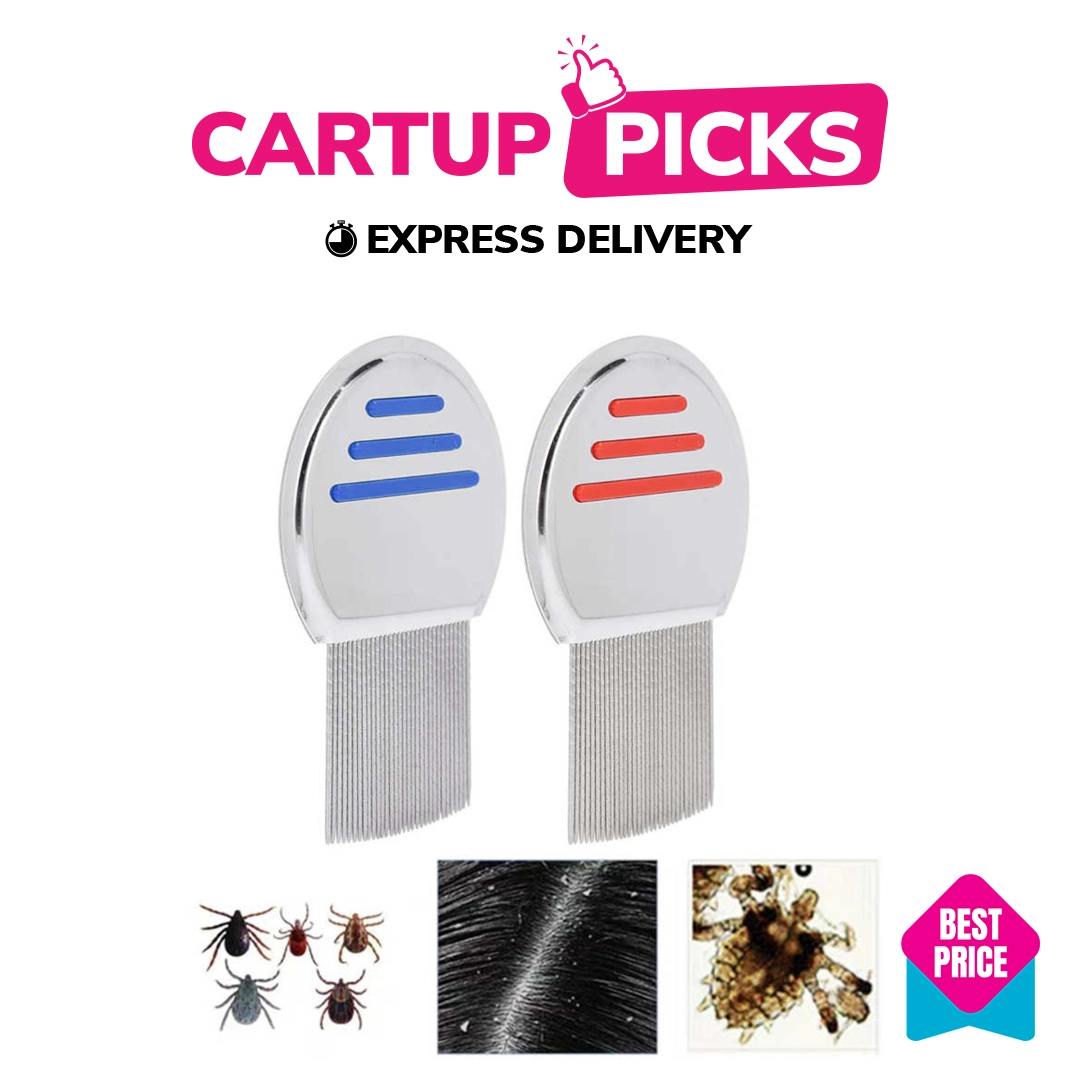 Lice and Nit Egg Free Treatment Professional Stainless Steel Lice ...