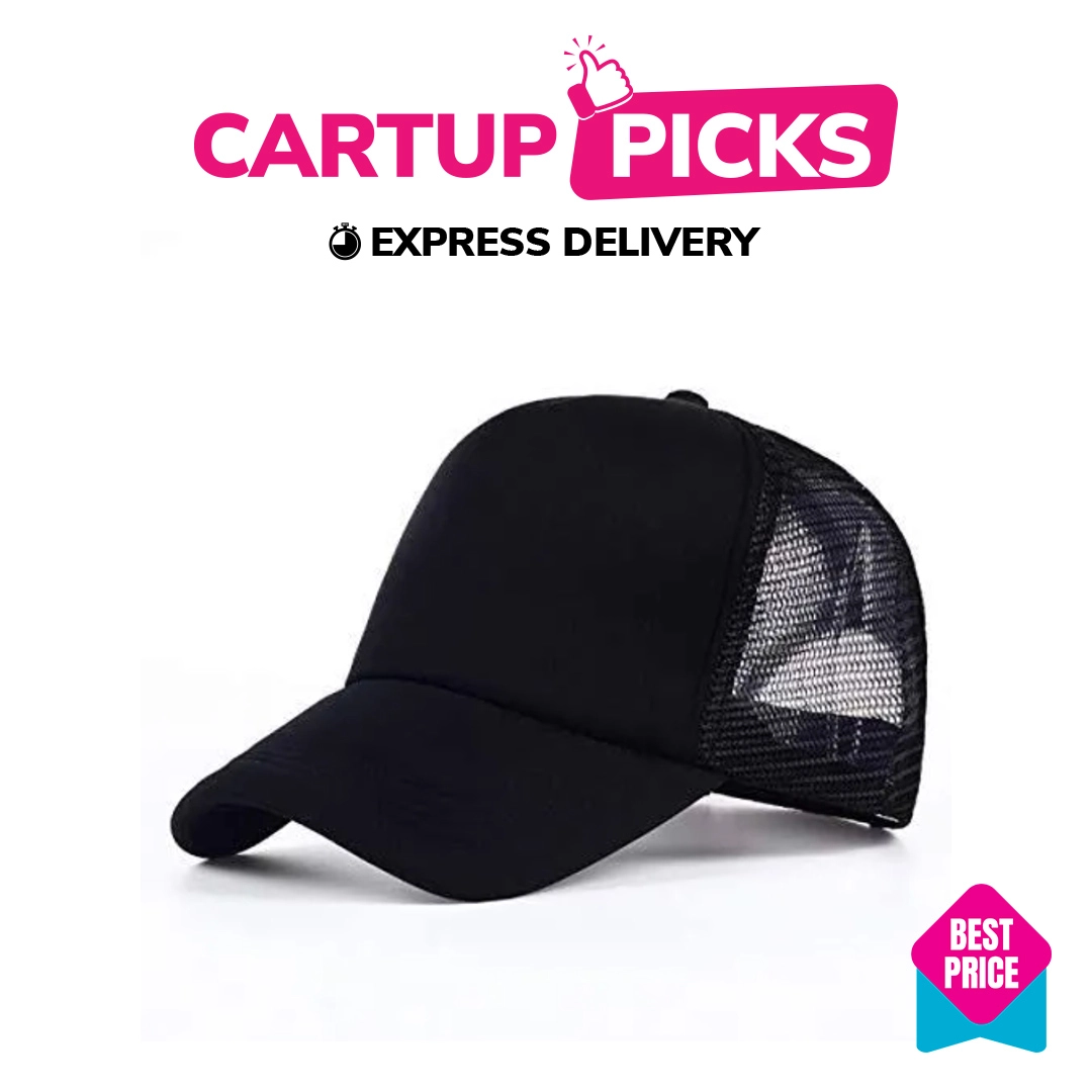 Half Net Foam Export Quality Fashionable Stylish Cap for Men
