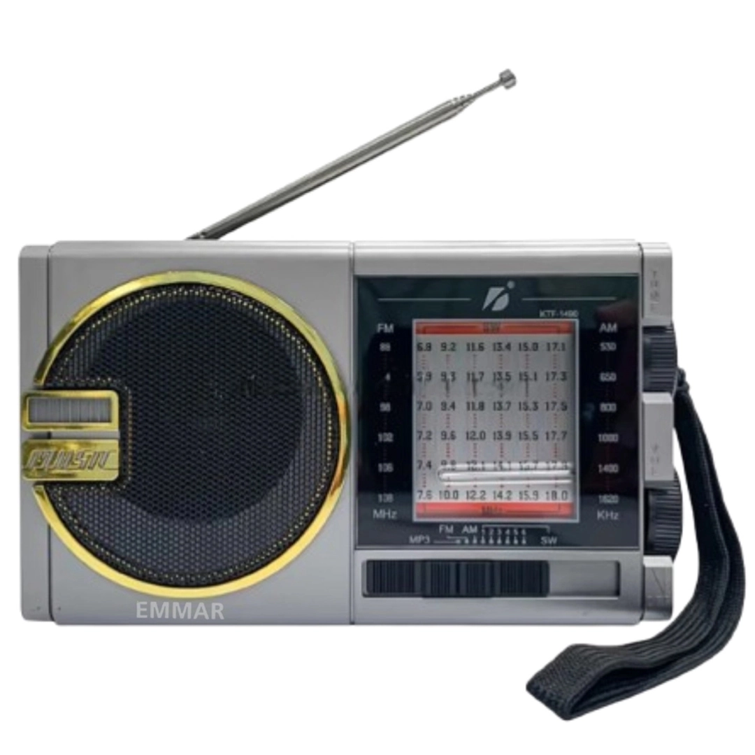 KBroad KTF-1490 Rechargeable Solar Portable Outdoor BT Mini Bluetooth Speaker Wireless AM/FM/SW ...