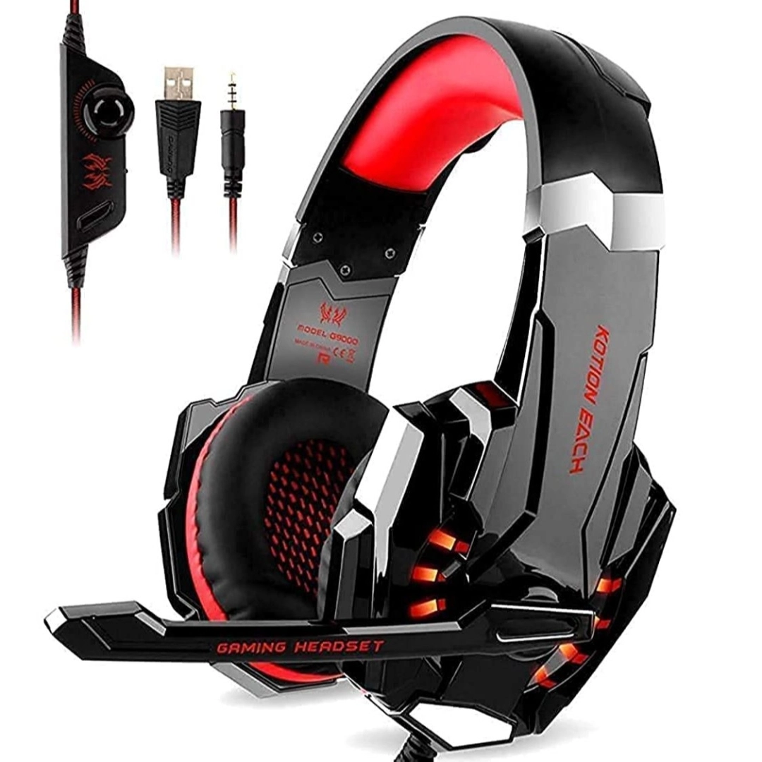 Kotion Each G9000 Over-Ear Gaming Headset 3.5mm Game Headphone Earphone ...
