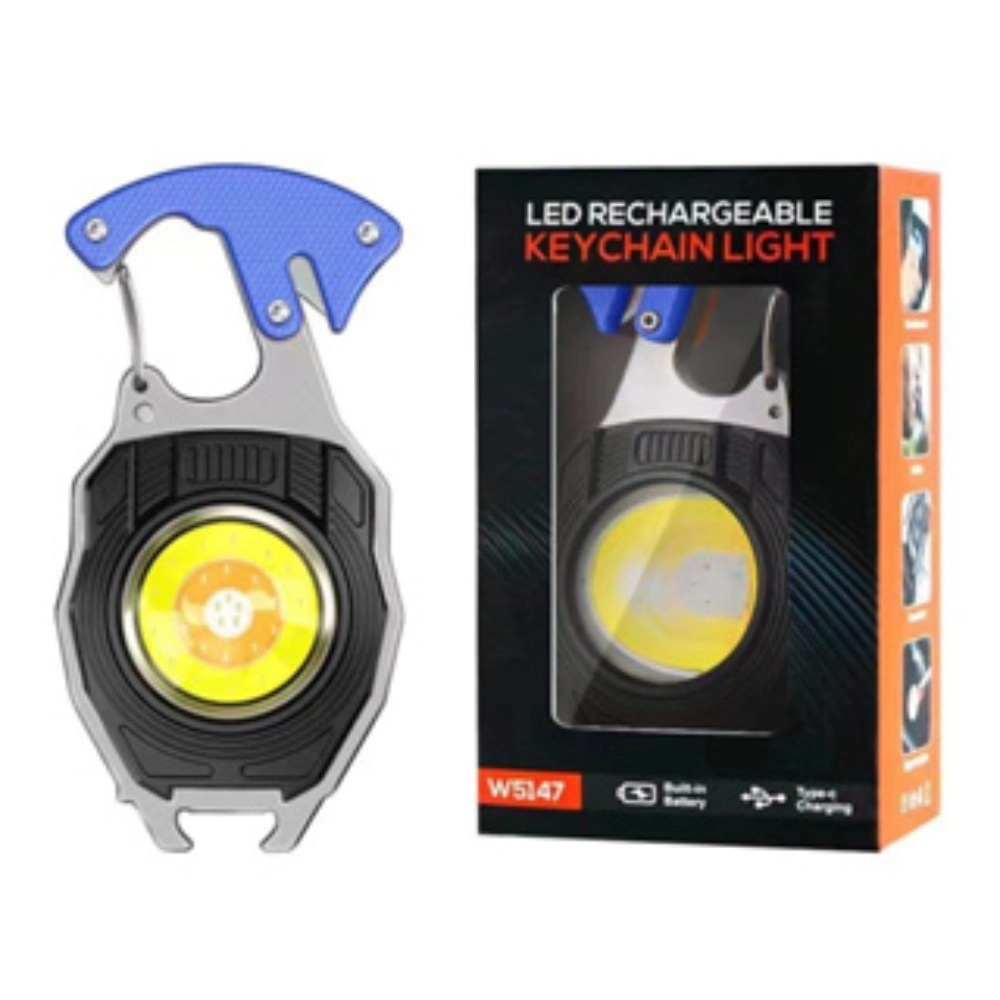 LED Rechargeable Key Chain Light / Multifunctional Key Chain Light /Key ...