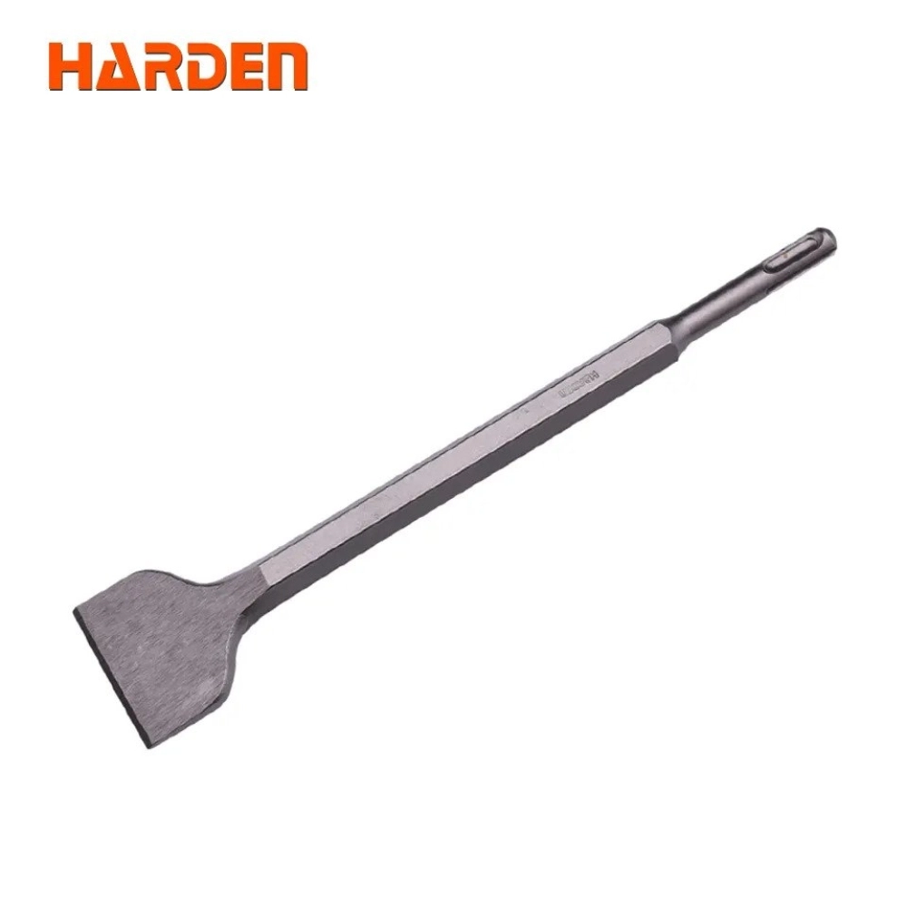 Harden 14X250X50mm SDS Plus Wide Flat Chisel Angled Cranked Tile Chisel ...