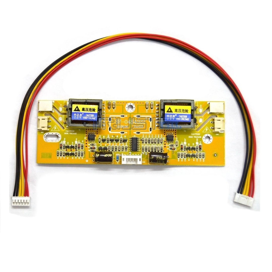 Universal 4 Lamp CCFL LCD Backlight Inverter board for 12"-24" Inch for ...