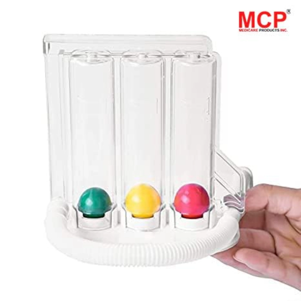 3-Ball Deep Breathing Exerciser Lung Deep Breath Trainer Incentive ...