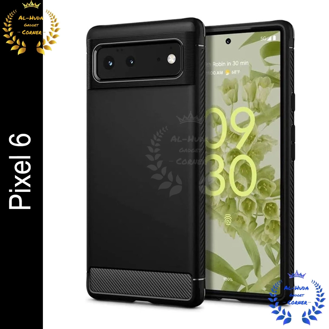 Spigen Cover For Google Pixel 6 Carbon Fiber Back Cover Soft Slim ...