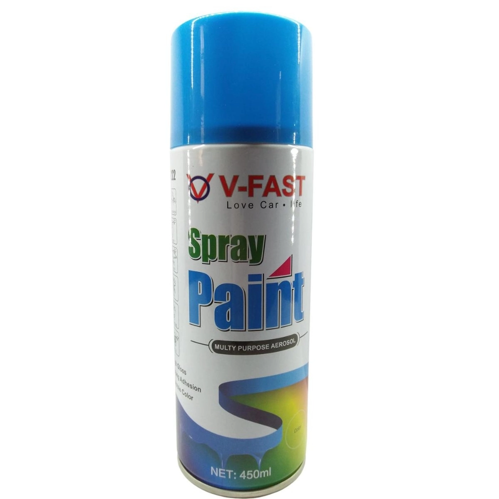 Spray Paint Medium Blue