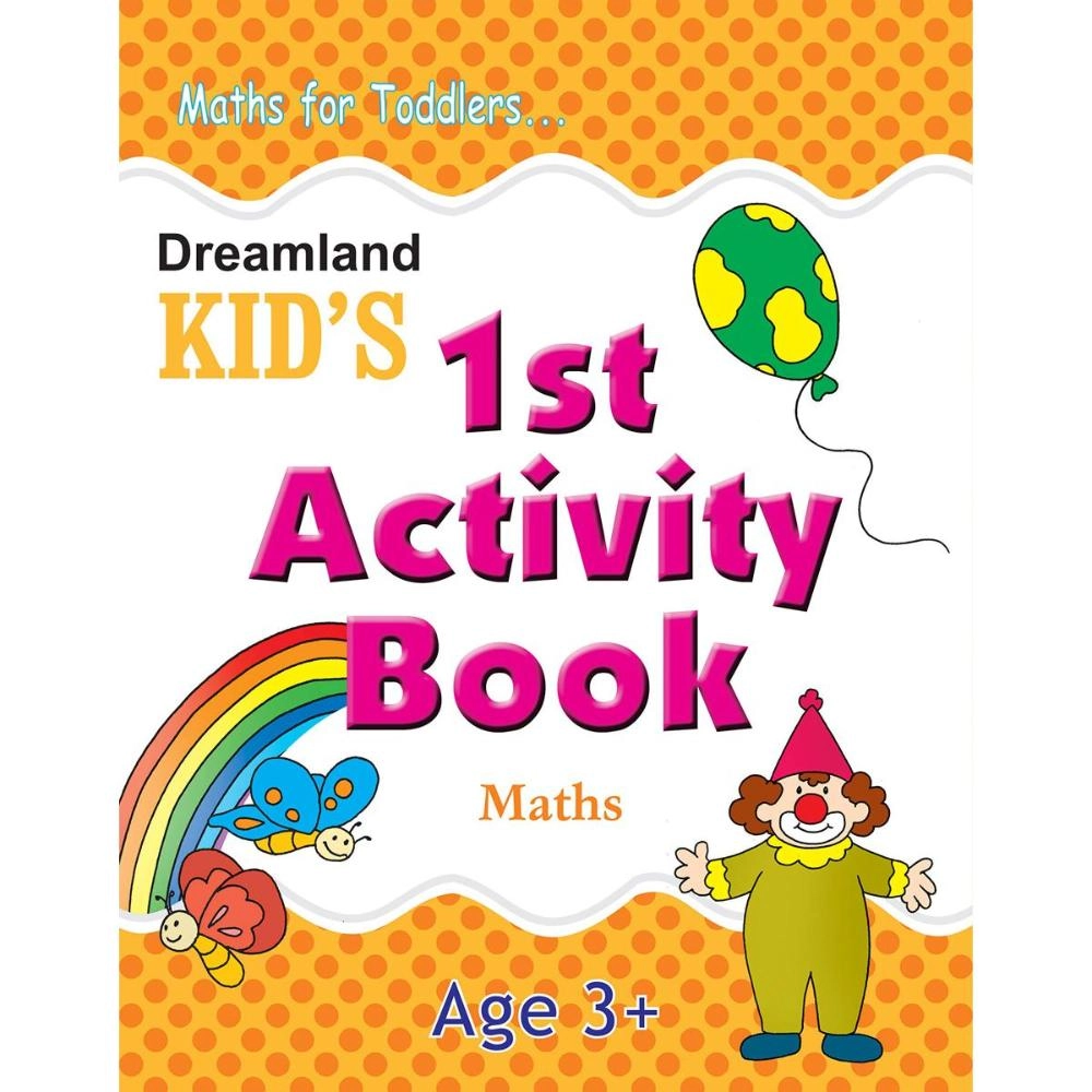 Maths Kid's Activity Book Age 3+ - 1st Activity Book (Kid's Activity ...