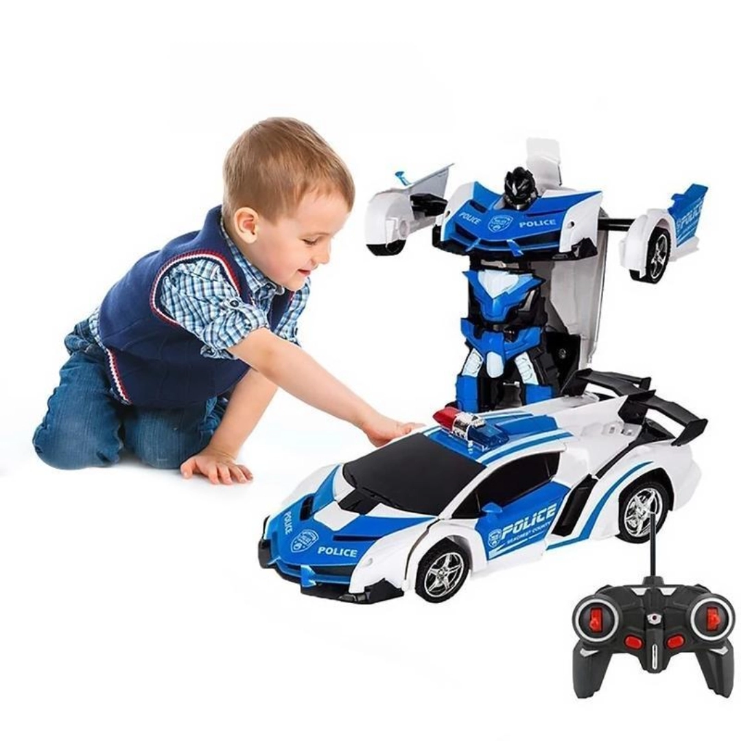 Remote Control Deformation Lamborghini Robot Car