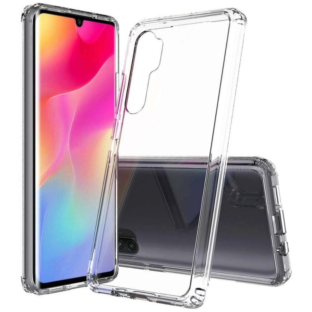 for xioami Mi note 10 lite Transparent Soft Flexible Clear TPU Back ...