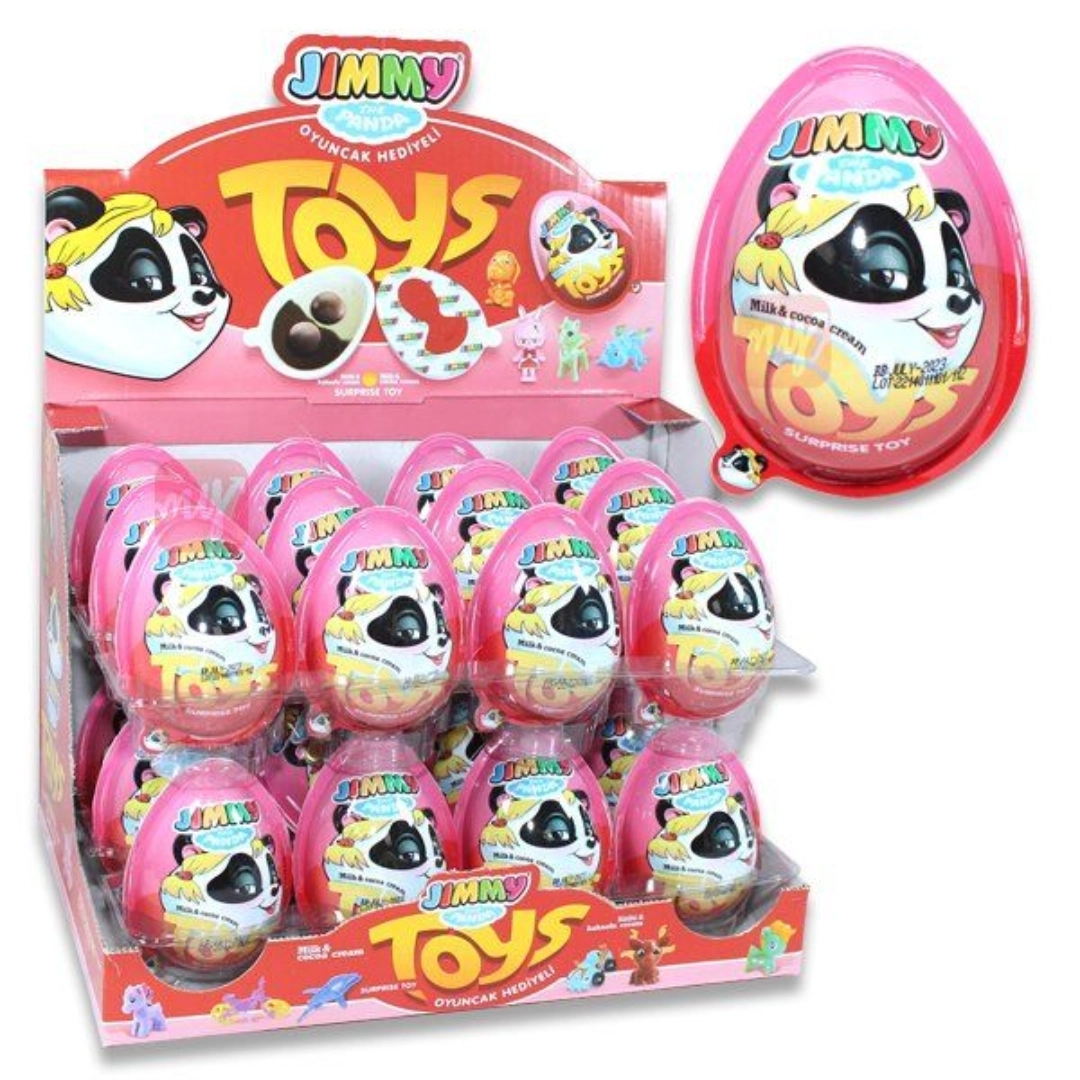 Jimmy The Panda Milk & Cocoa Cream With Surprise Toys 25Gm (China)