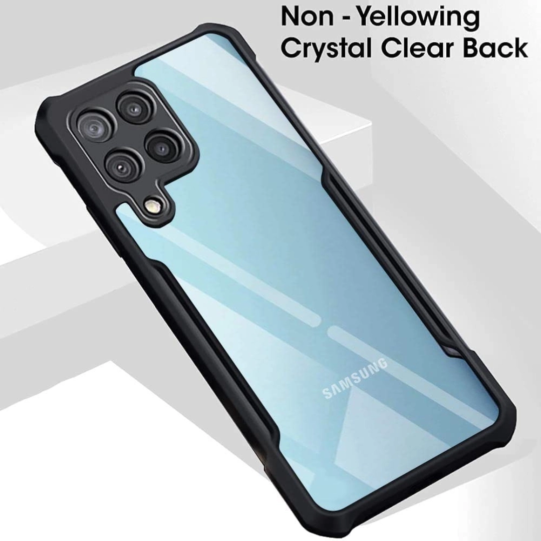 For Samsung Galaxy M33 5G Premium Quality Transparent Back Cover Phone Case