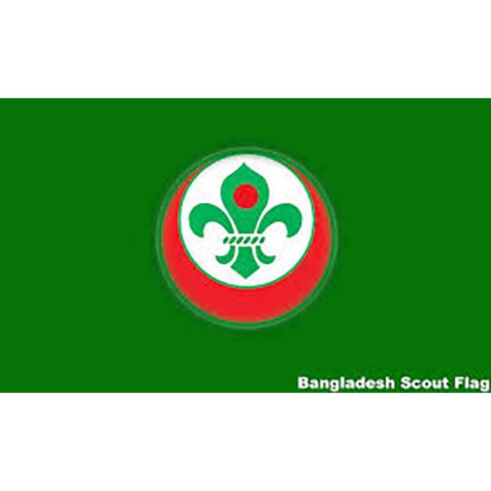 Bangladesh Scout Flag 5ft x 3ft (Digital Print)