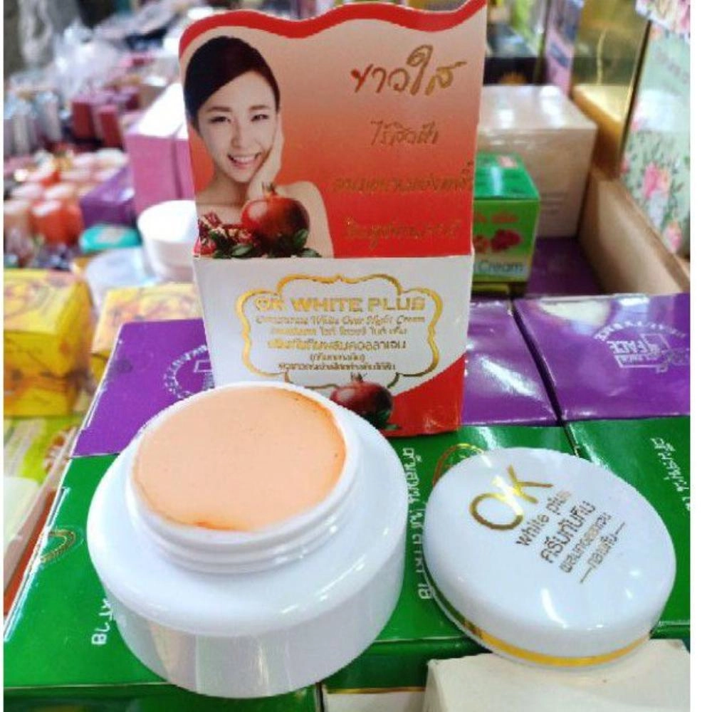 OK white plus Creamy Pomegranate Blended Collagen