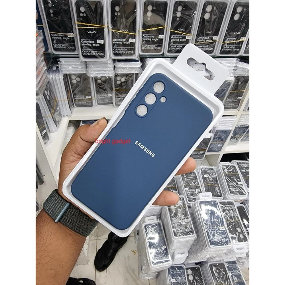 For Samsung Galaxy A24 Luxury Silicon Protect Back Cover Soft Case