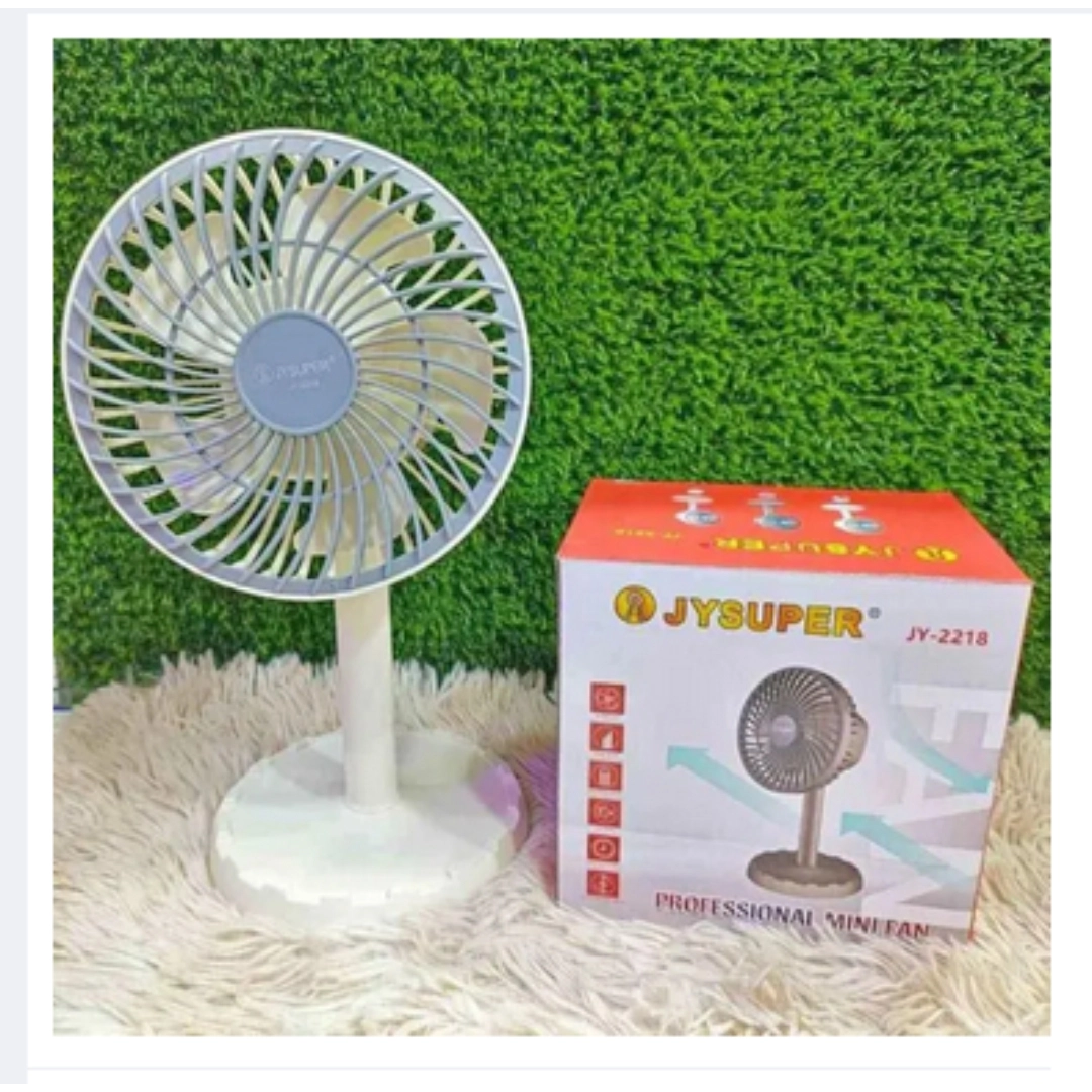 JY Super AC/ DC Rechargeable Moving Fan 45 Degree Rotating JY-2218
