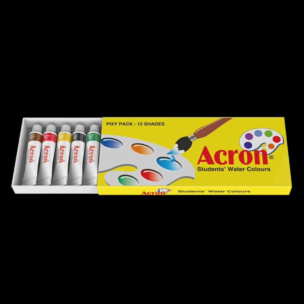 Acron Students Water Colour Pixy Pack 12x5 ml Tubes