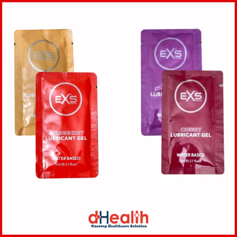EXS Lubricant Mini Combo Pack (Water Based Lubricant 5ml x 4 Pack)