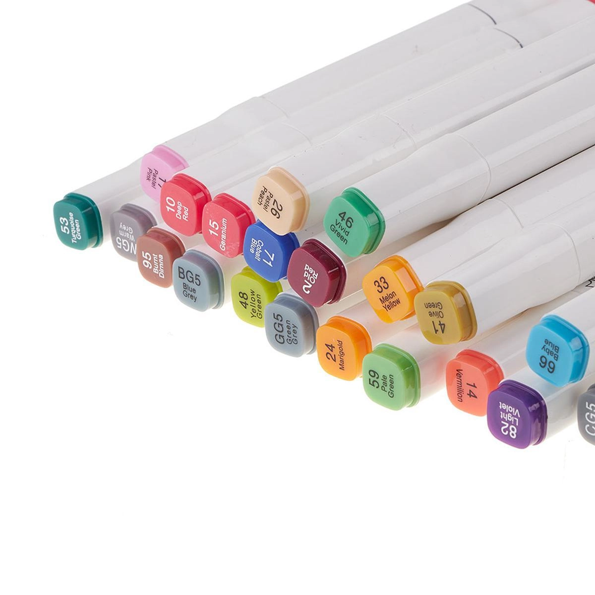 Art Dual Tip Head Marker 24 Colours