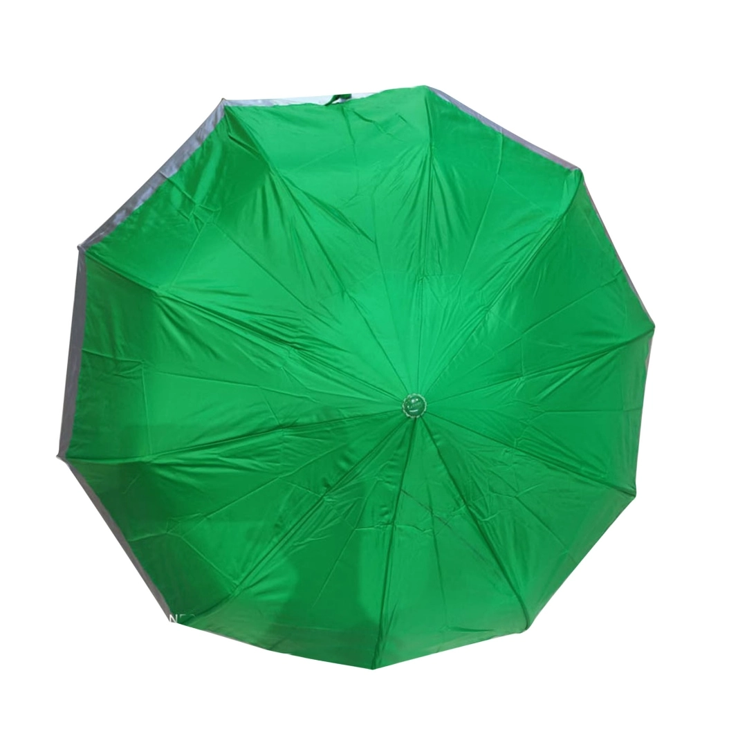 Sankars world class auto open umbrella (10 sik) Olive