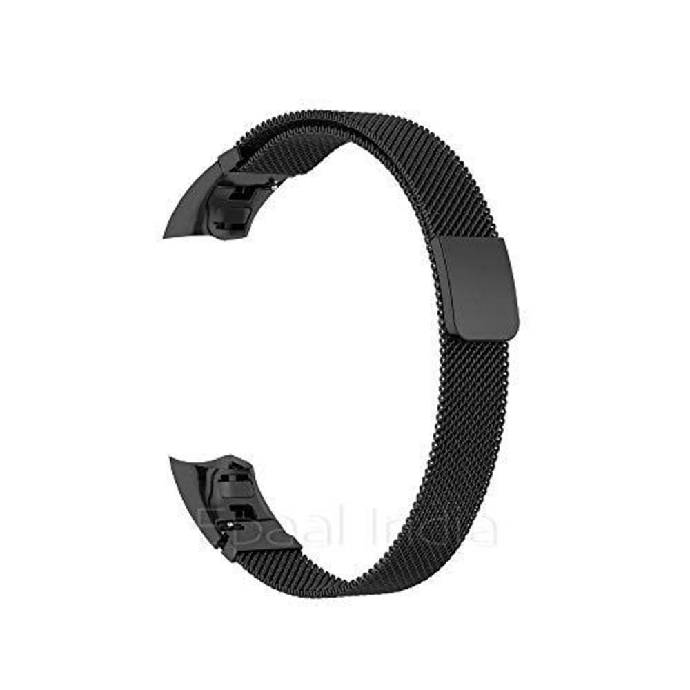 Huawei Honor Band 4/5 Magnetic Stainless Steel Bracelet Strap-Black