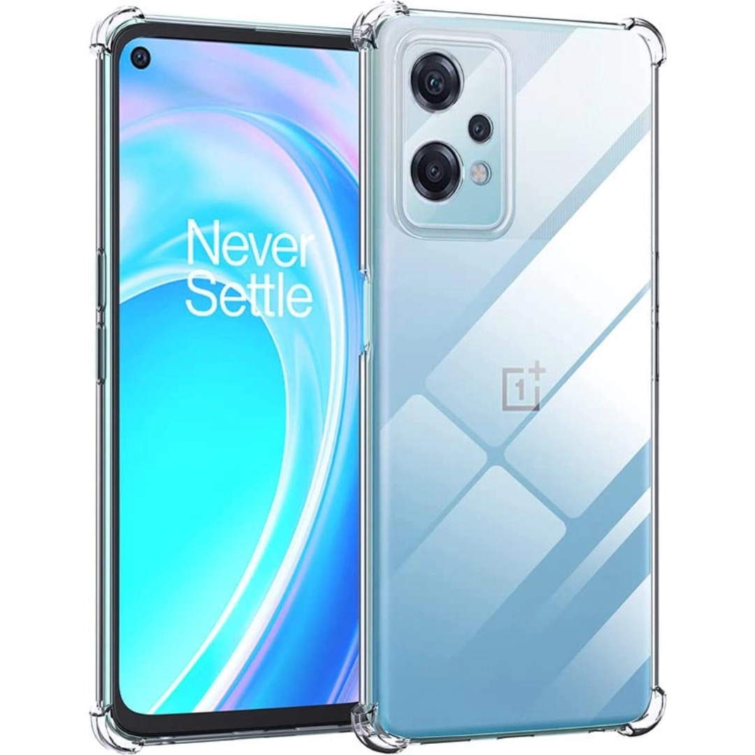 OnePlus Nord CE2 Lite 5G Transparent Clear Slim Soft TPU Cover With Bumper