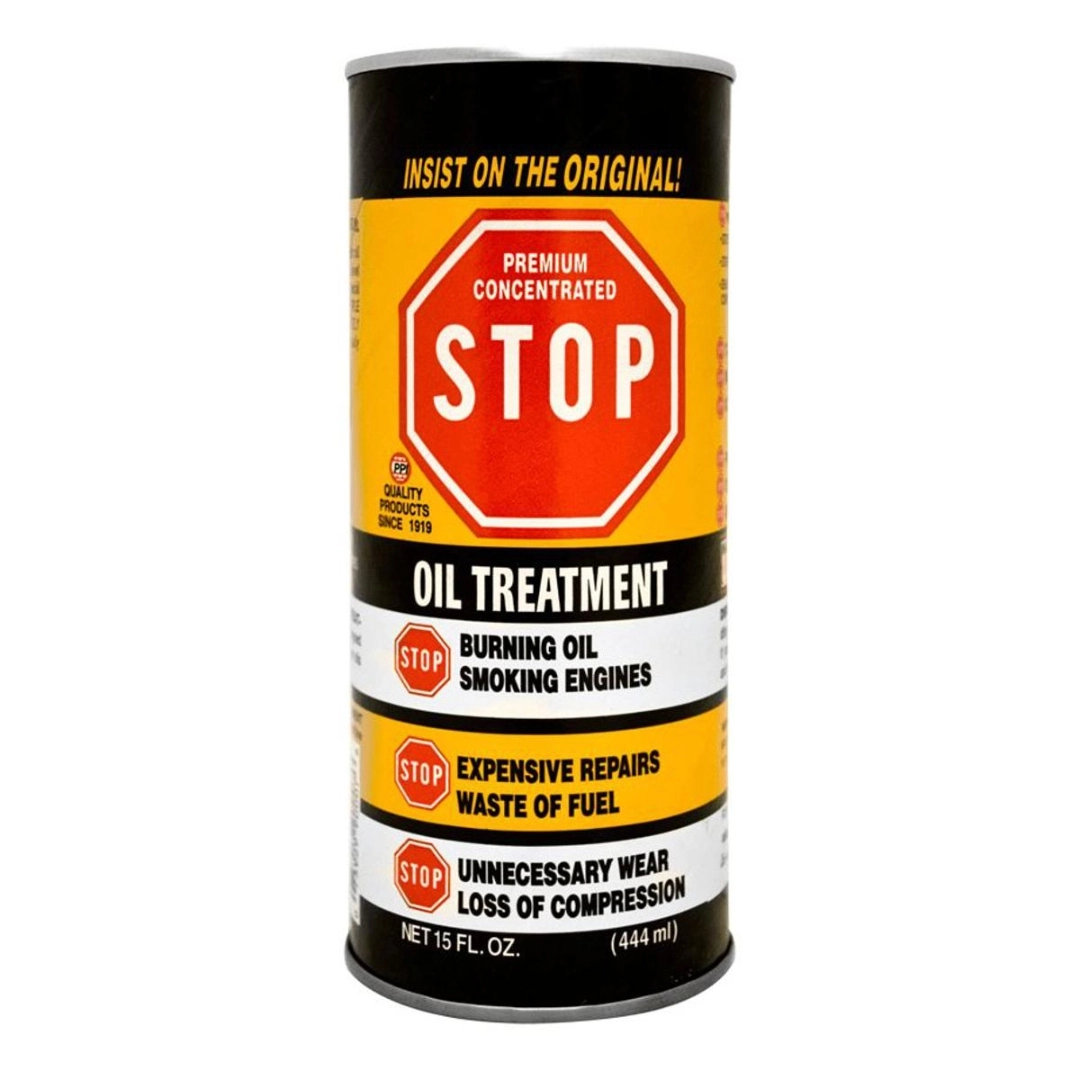 STOP OIL TREATMENT MADE IN USA - 444ml