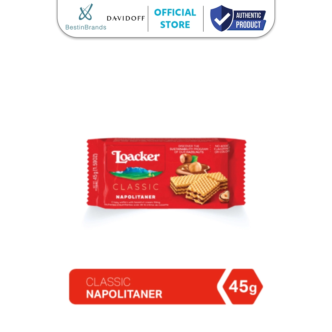 Loacker Classic Napolitaner 45gm