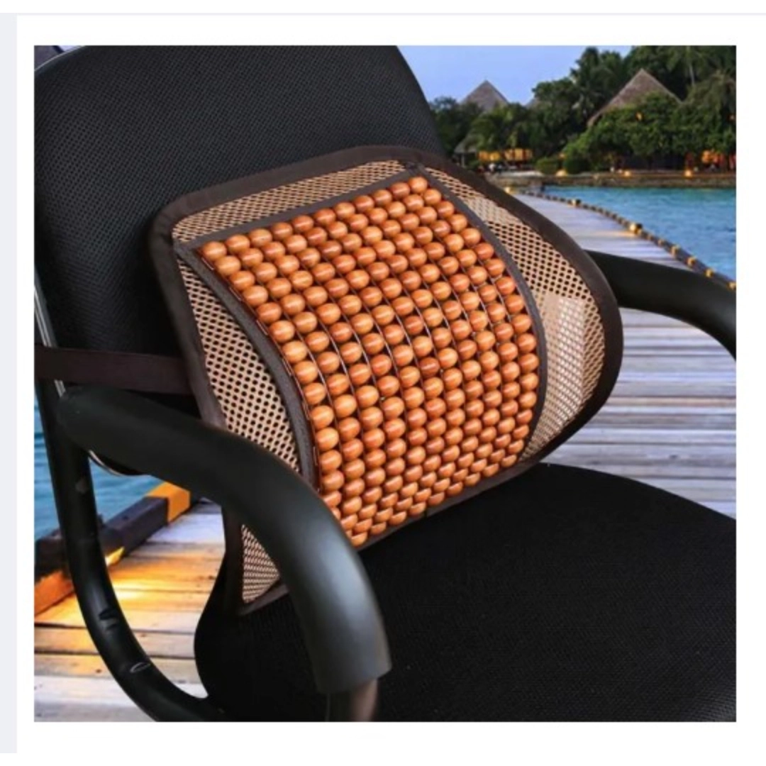 Sit Right Back Support For Car Sit & Office Sit- Wooden