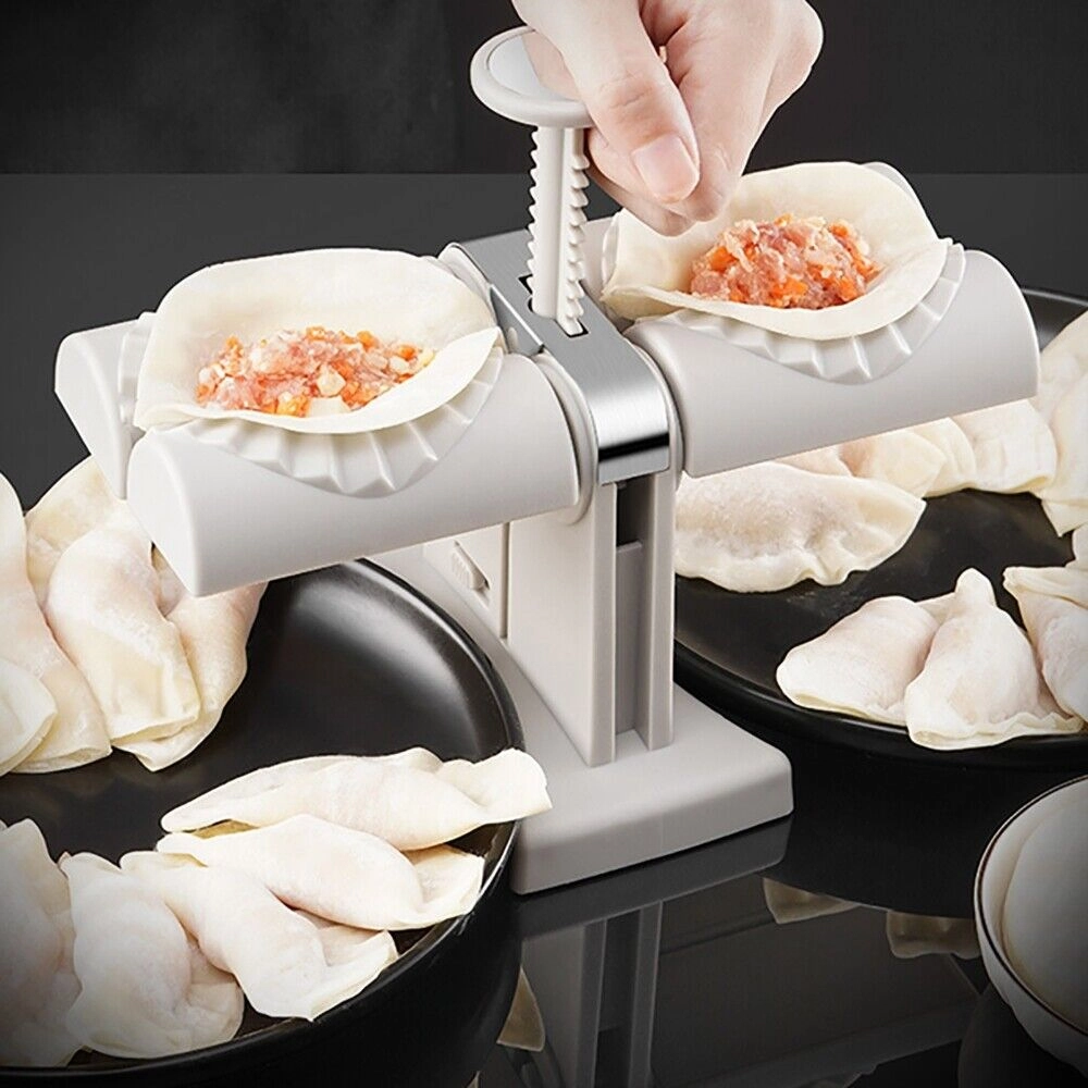 Dumpling Mold Lazy Must-Ravioli Making Mold Double Head Dumpling Mold ...