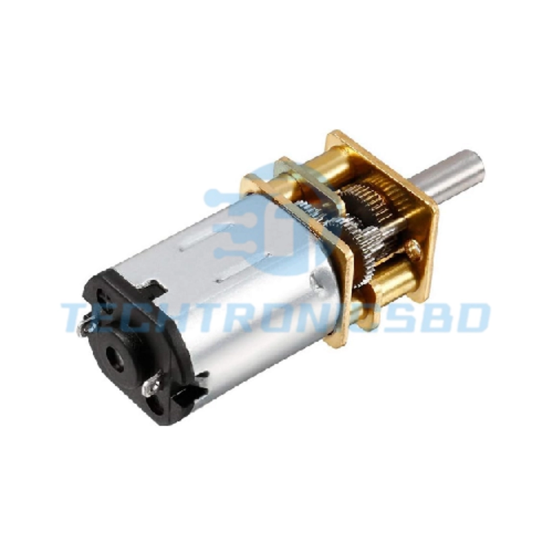 N20 Mini DC Gear Motor | 200 / 400 / 600 / 1000 RPM | 6V–12V High ...
