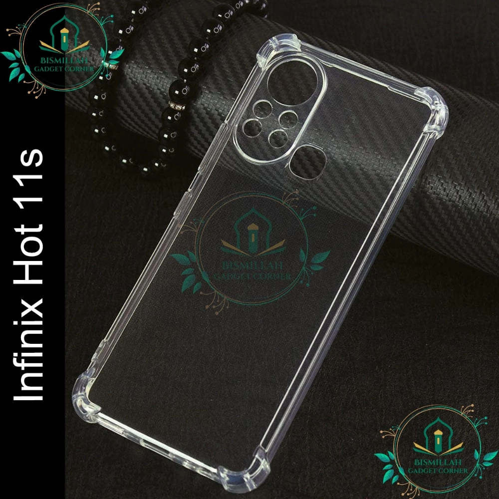 Transparent back cover For Infinix Hot 11S Luxury transparent Protect ...