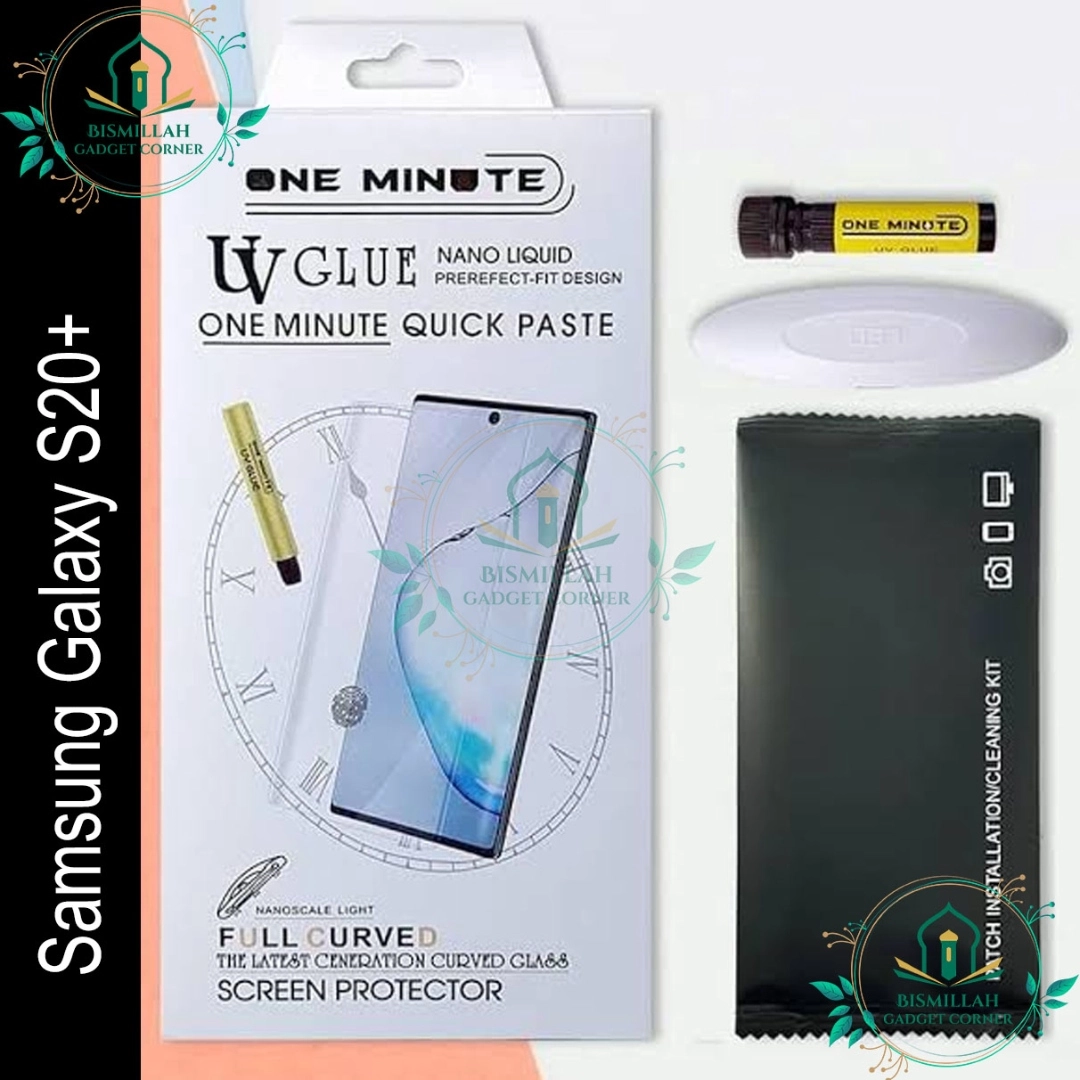 Premium UV Tempered Glass For Samsung Galaxy S20 plus / Samsung Galaxy ...