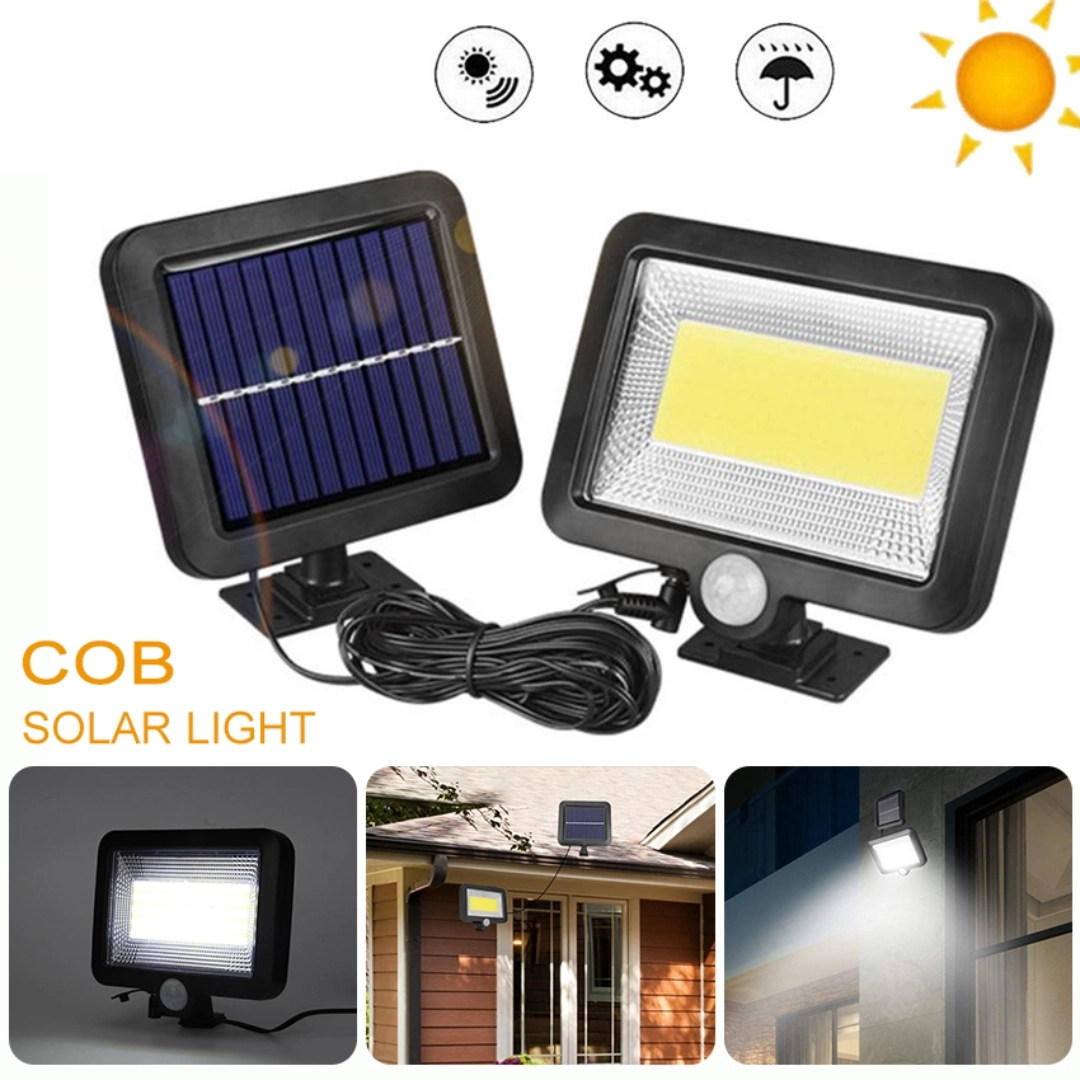 56 LED Solar Powered PIR Motion Sensor Solar Light Waterproof Outdoor ...