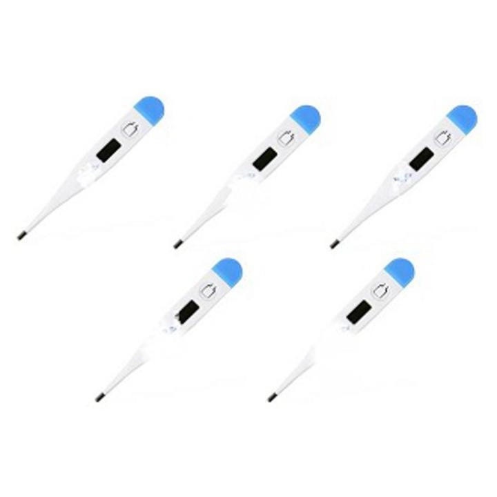 Digital Thermometer LCD Display, (Pack of 5)