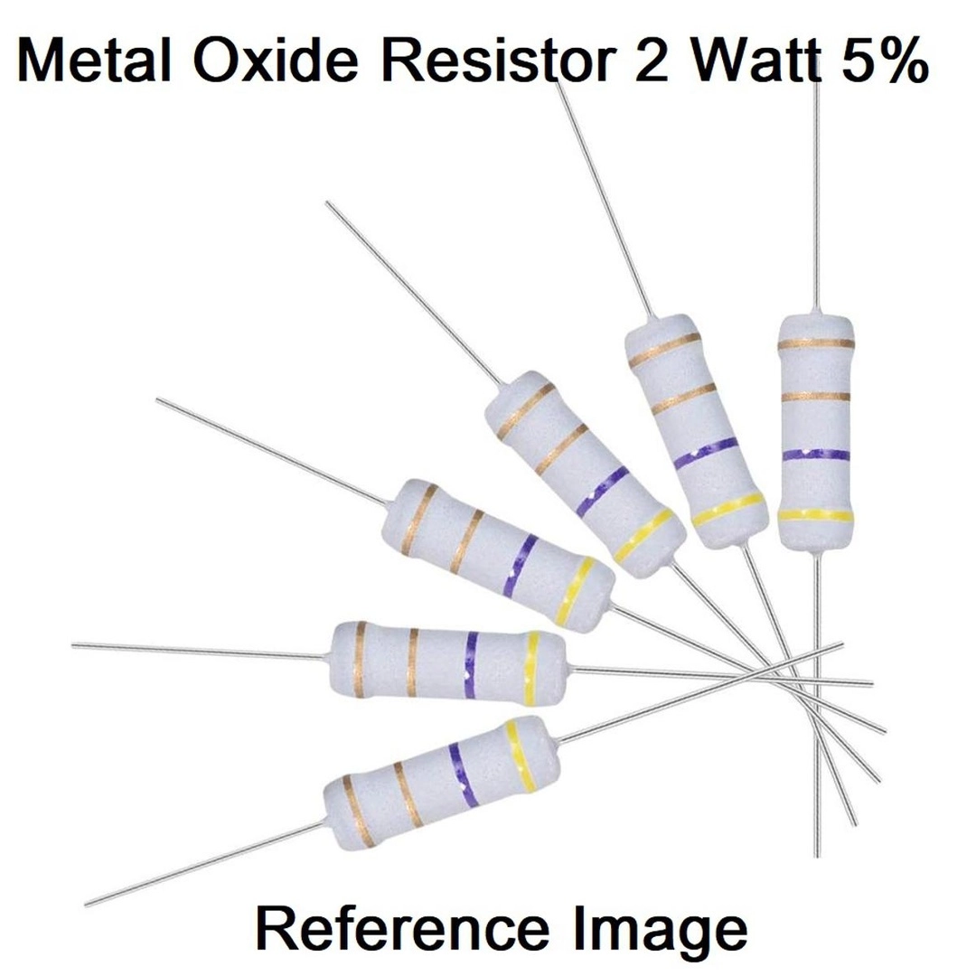 10pcs 2watt 0 33 Ohm Resistor Power Resistor 2w 0 33 Ohm Metal Film